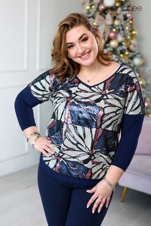 Csillogós plus size ruhák szilveszterre